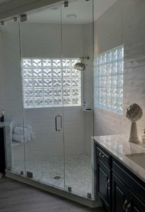 Bathroom Windows - A Glass Block Vision
